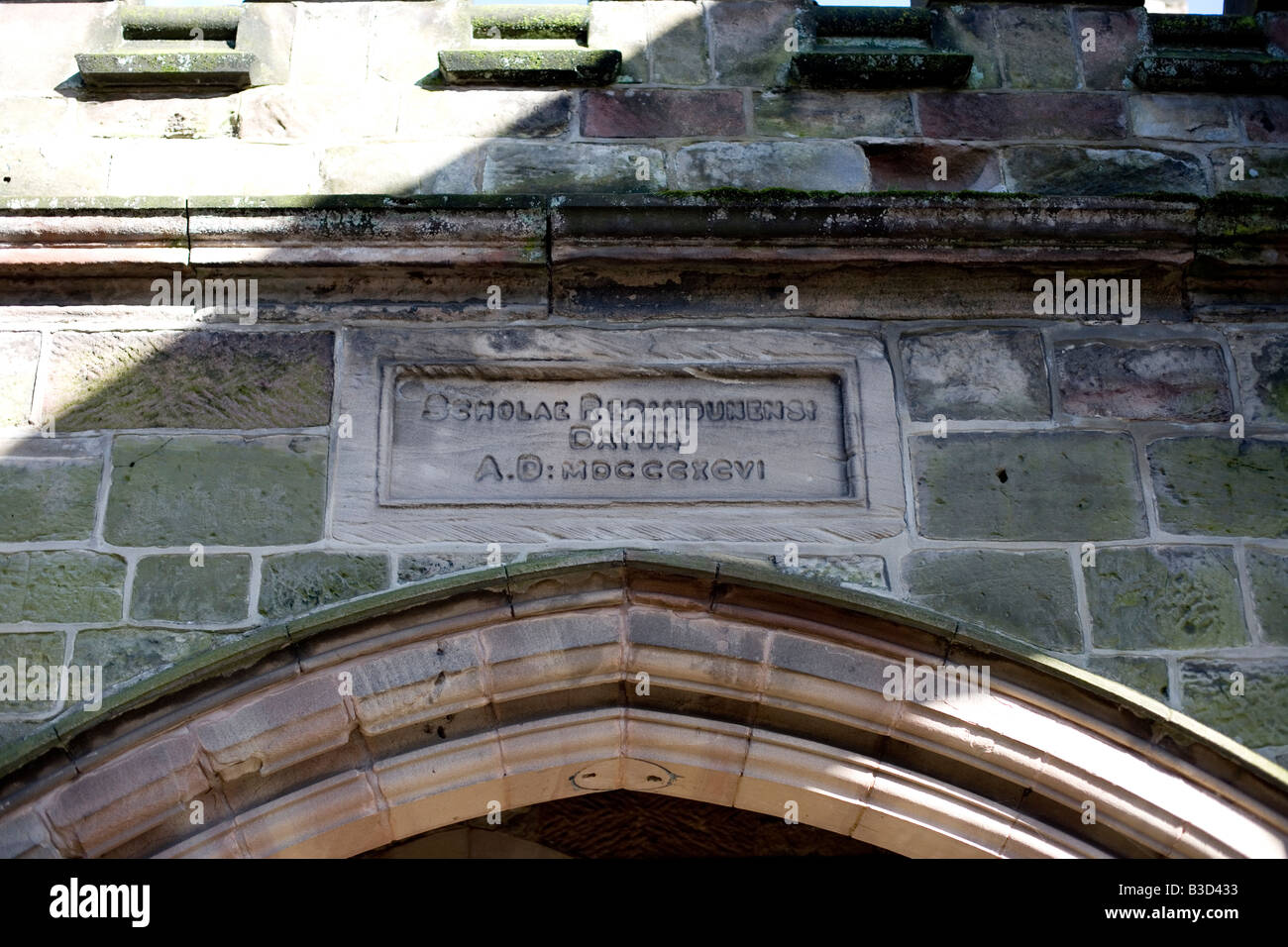 Repton Public School Main Buildings and Grounds including the library ...