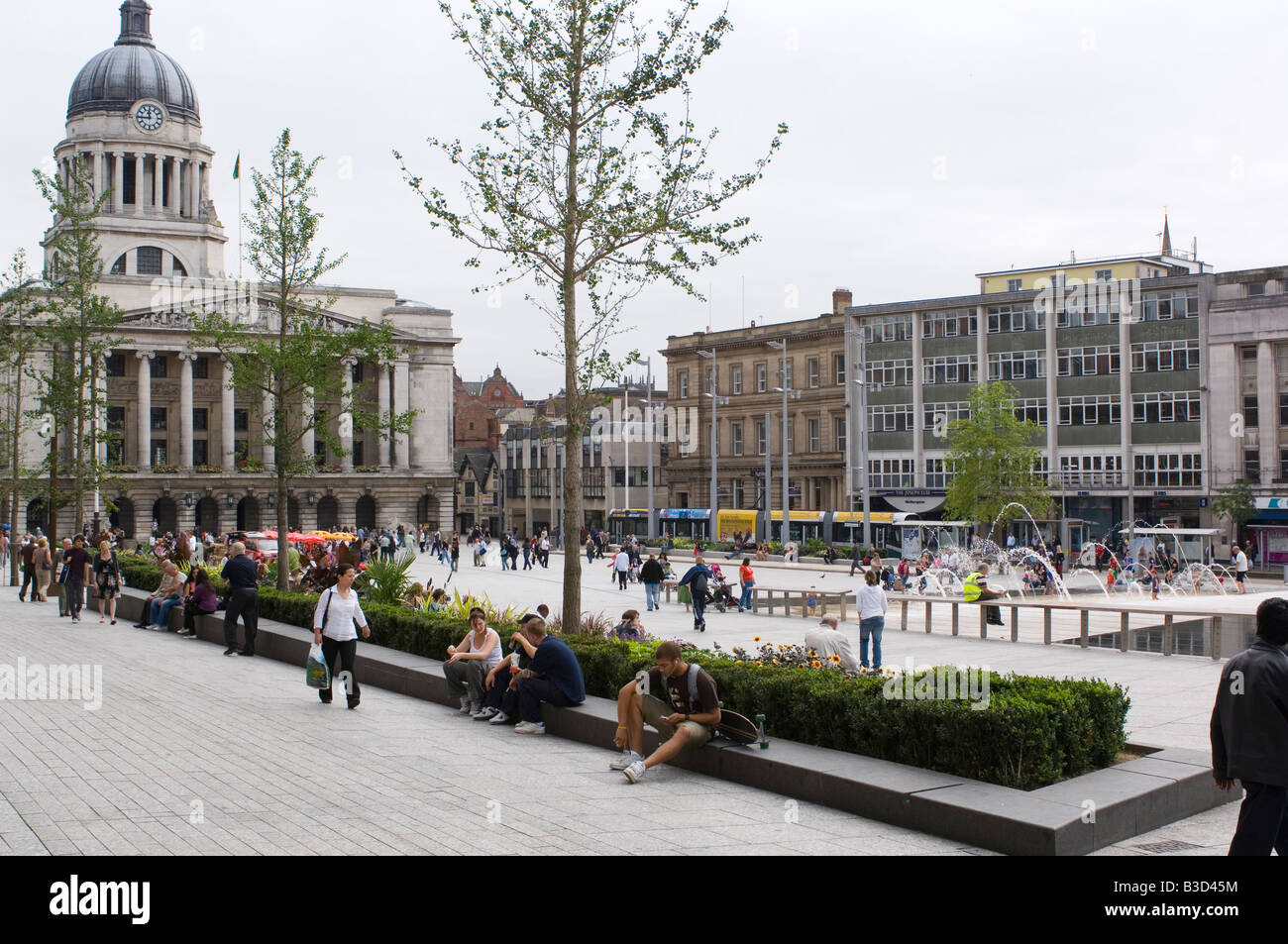 Nottingham town hall Stock Photo - Alamy