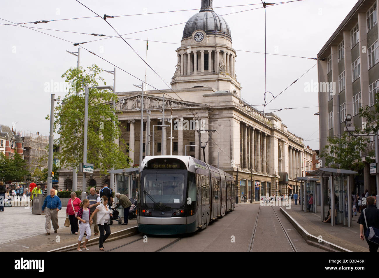 Nottingham city centre hi-res stock photography and images - Alamy