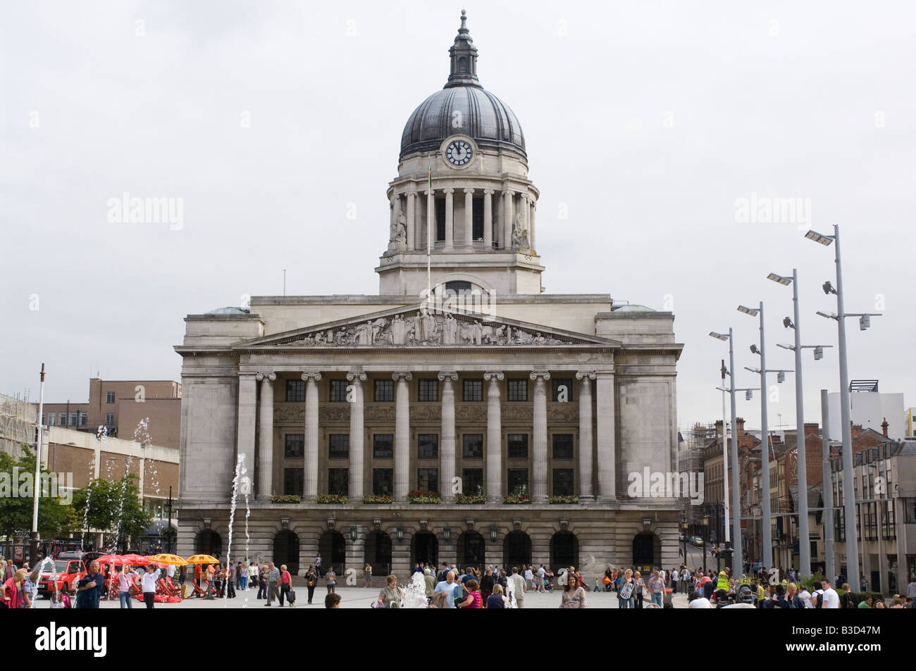 Nottingham town hall Stock Photo - Alamy