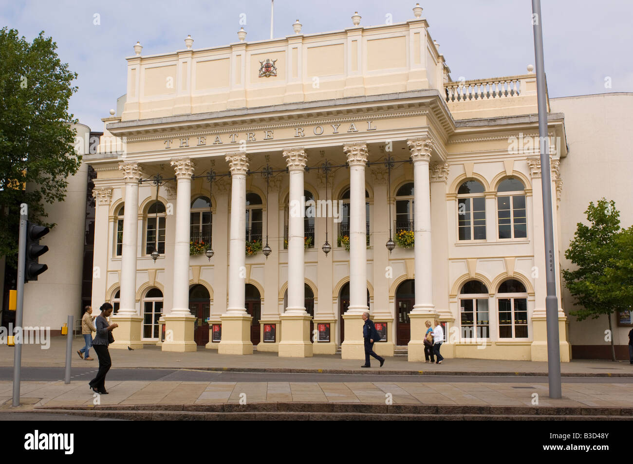 Theatre Royal, Nottingham city centre Stock Photo - Alamy