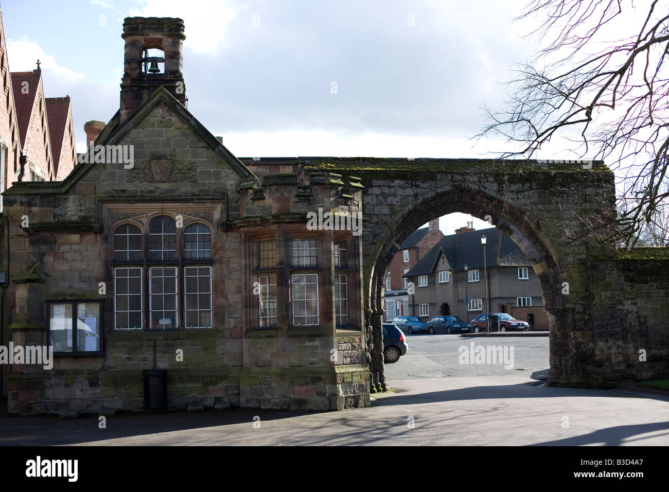 Repton Public School Main Buildings and Grounds including the library ...