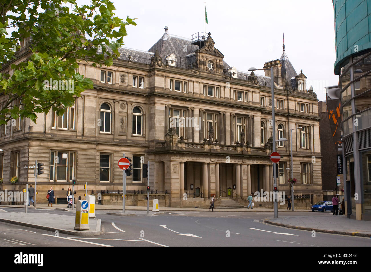Nottingham city centre buildings Stock Photo - Alamy