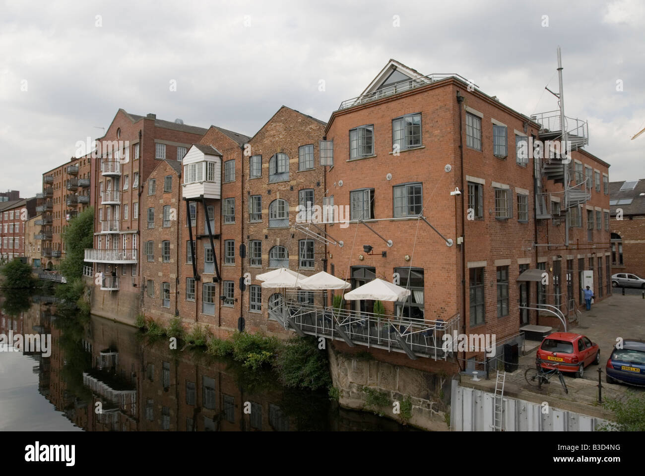 River Aire, Leeds City Centre Stock Photo - Alamy
