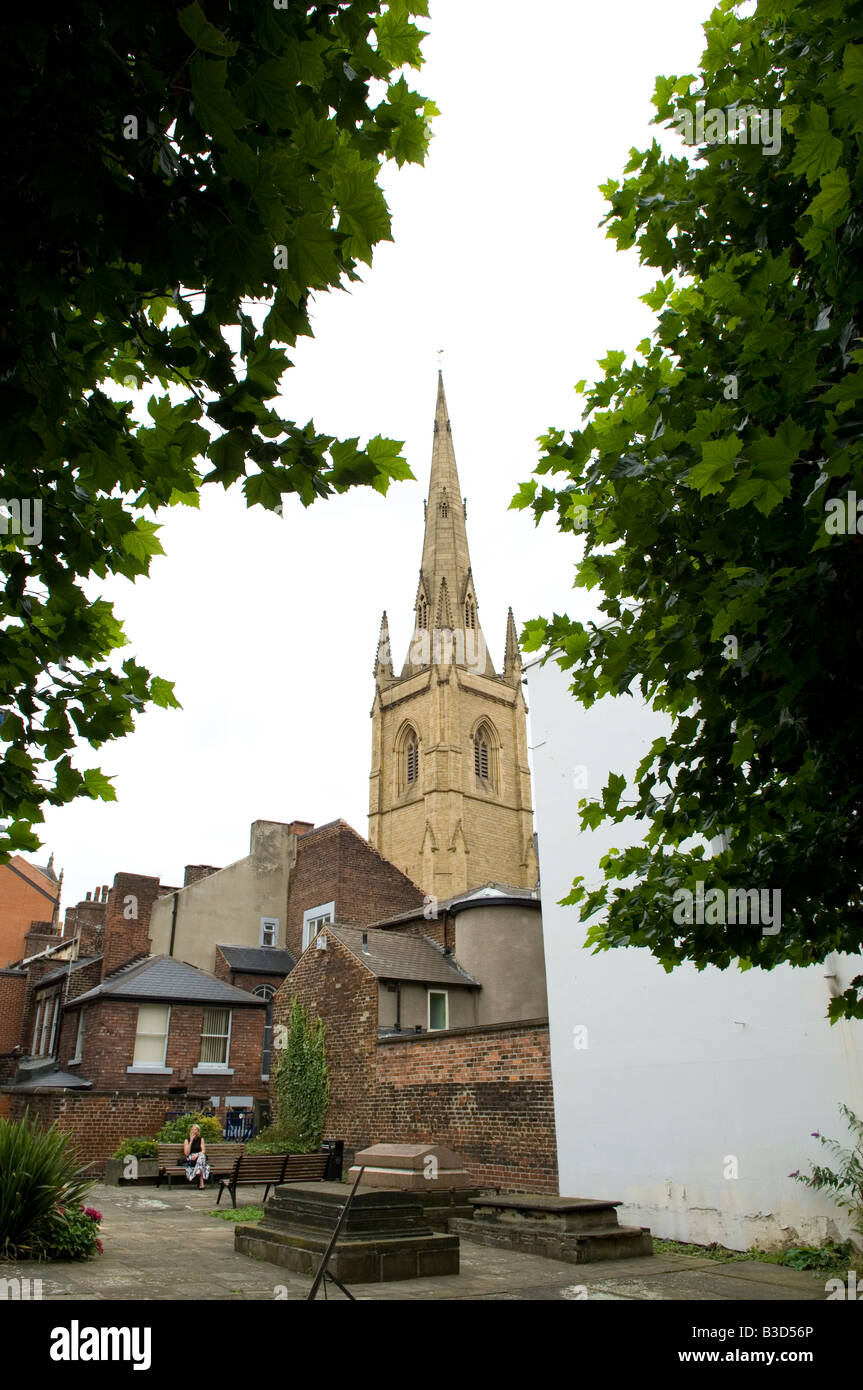 Sheffield city centre Stock Photo - Alamy