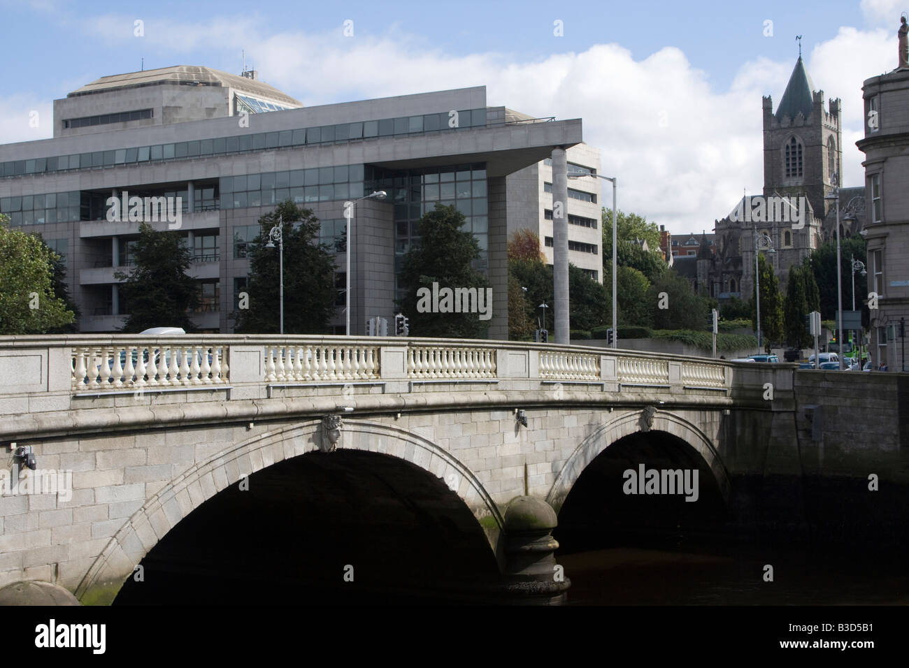 Dublin City Centre council offices Ireland Irish Republic EIRE Stock ...
