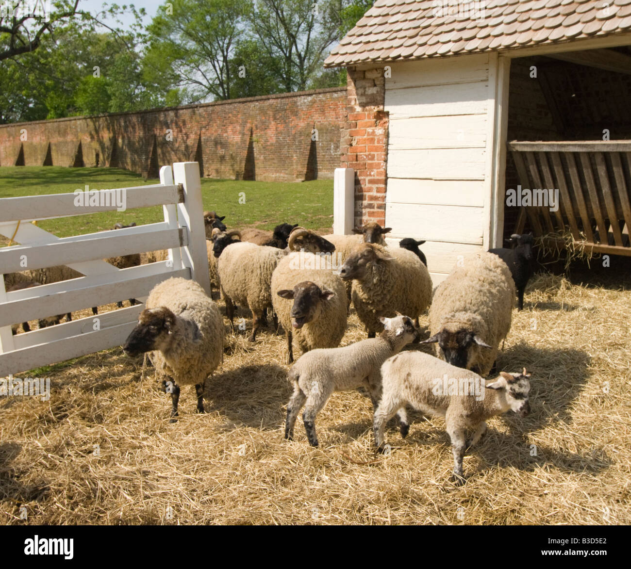 Washington DC USA George Washington's historic estate at Mount Vernon ...