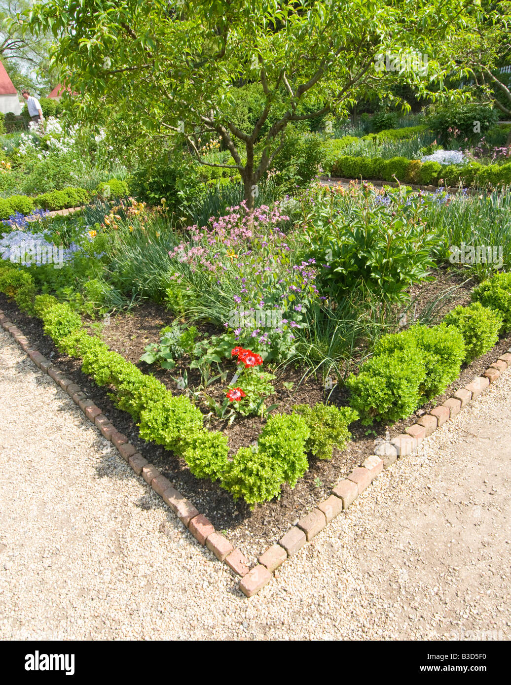 Washington DC USA Horticultural gardens at George Washington's estate ...