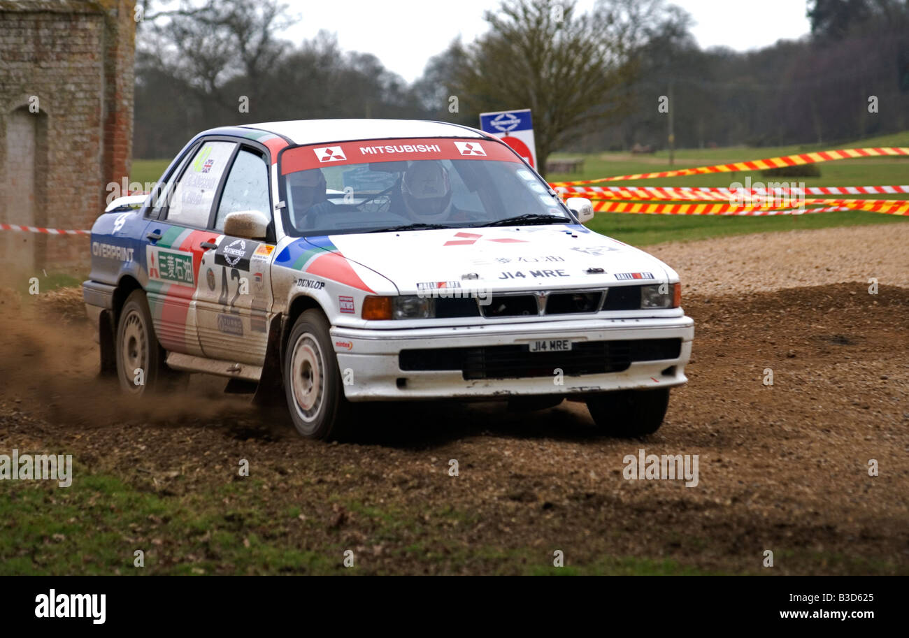 Ralliart Rally Car Stock Photo - Alamy