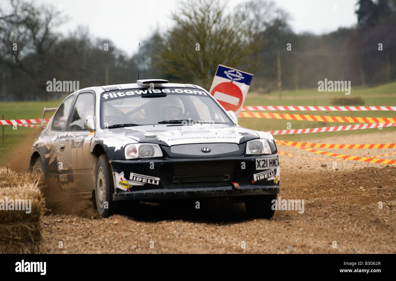 Hyundai WRC Rally Car Stock Photo - Alamy