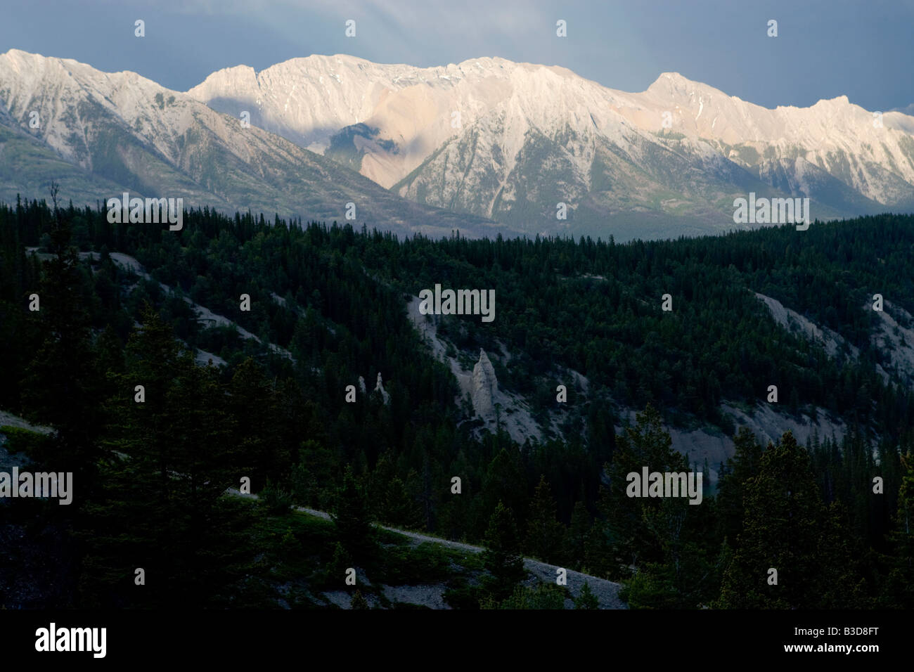View of Mount Rundle in Banff National Park Stock Photo - Alamy