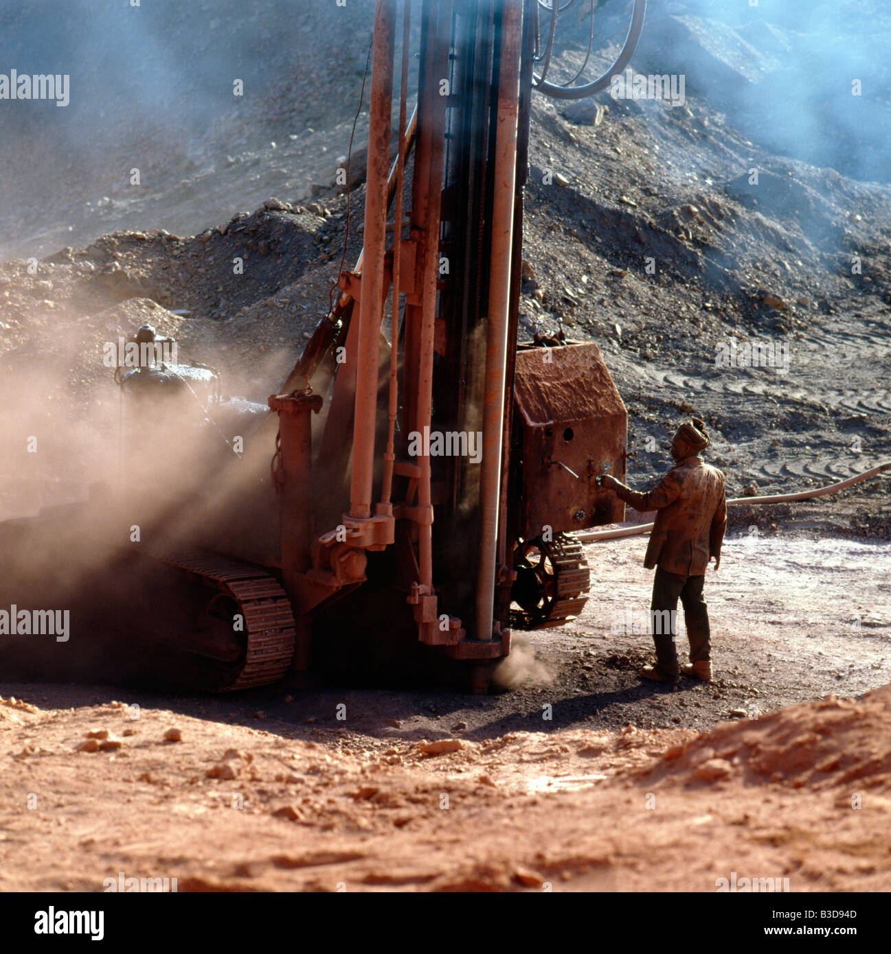 forage mine de fer mauritanie Zouerate Zoue rat Zoueratt est une ville ...