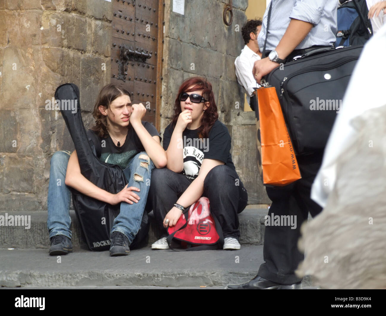 Street musician florence italy hi-res stock photography and images - Alamy