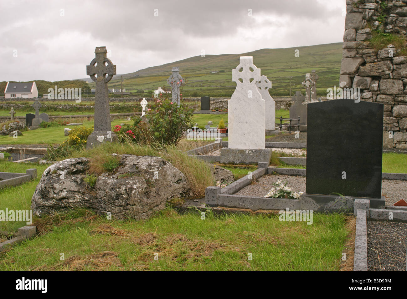 Church Cemetery Co Clare Ireland Stock Photo - Alamy
