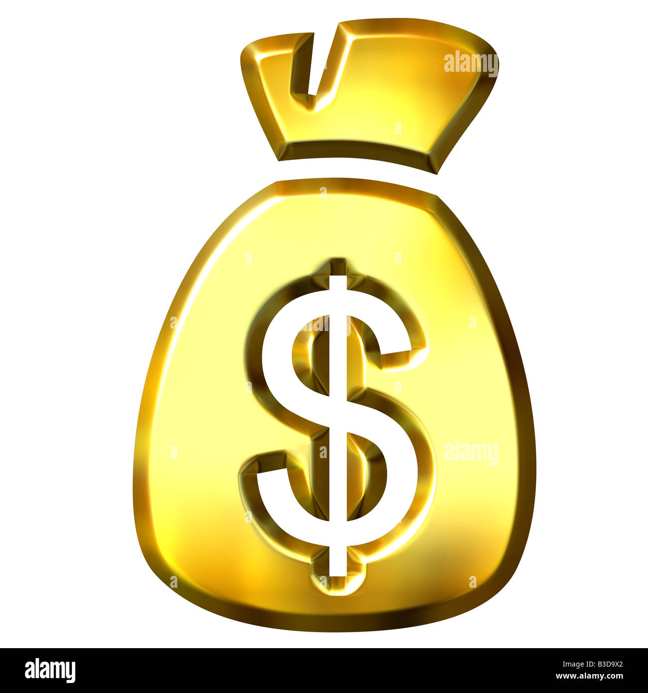 Sack full of Dollars Stock Photo - Alamy