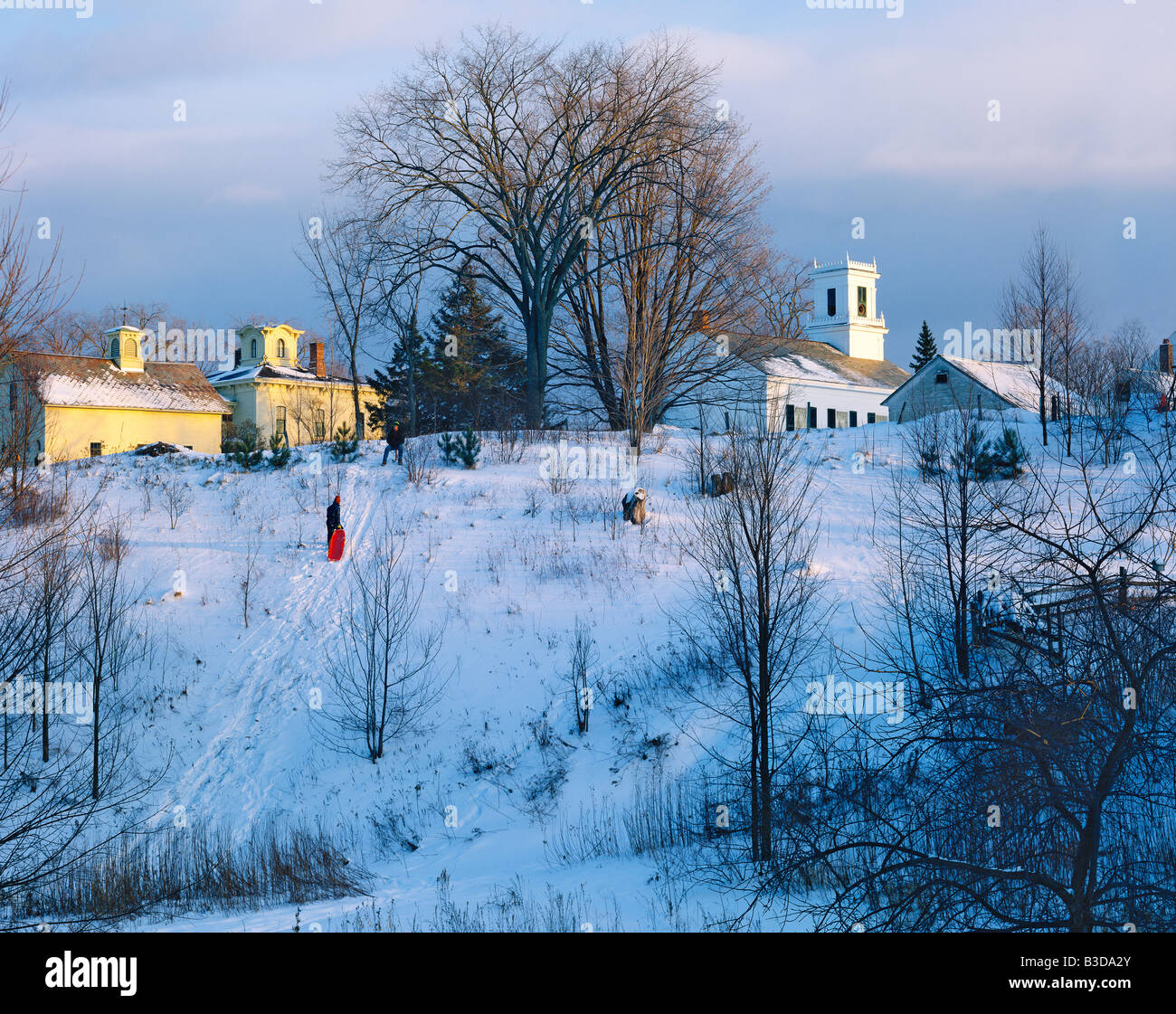 New england winter scenes hi-res stock photography and images - Alamy