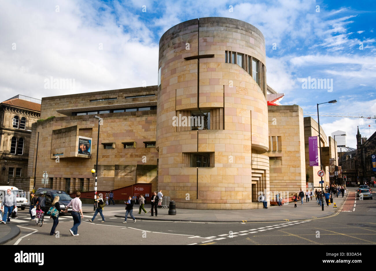Edinburgh modern architecture hi-res stock photography and images - Alamy