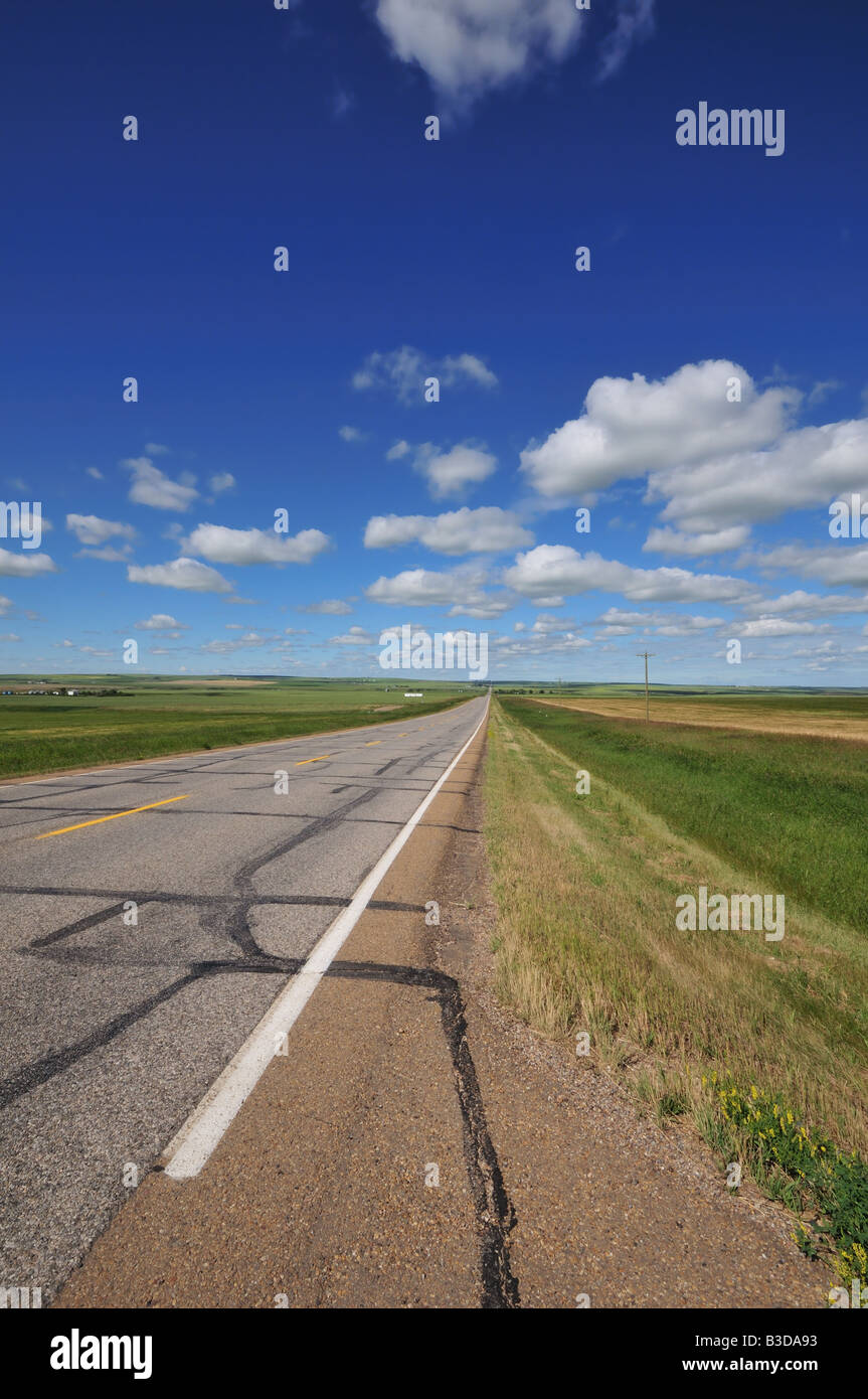 Canadian Highway, Alberta, Canada Stock Photo - Alamy