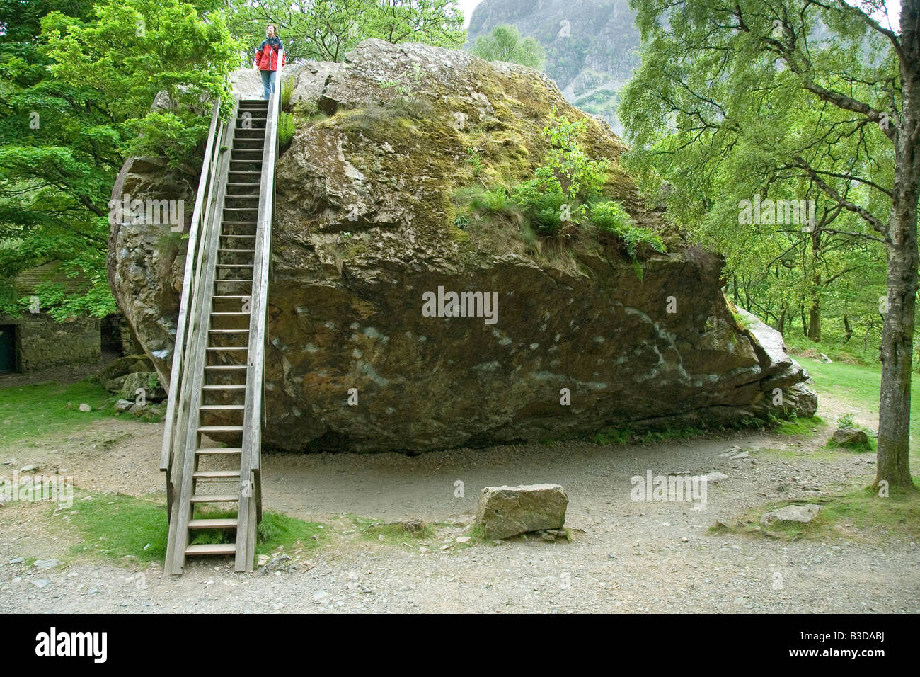 Bowder stone english lake district hi-res stock photography and images ...
