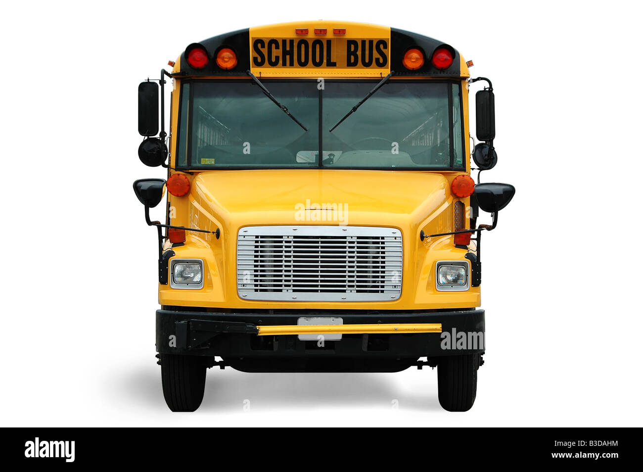 School Bus Front View
