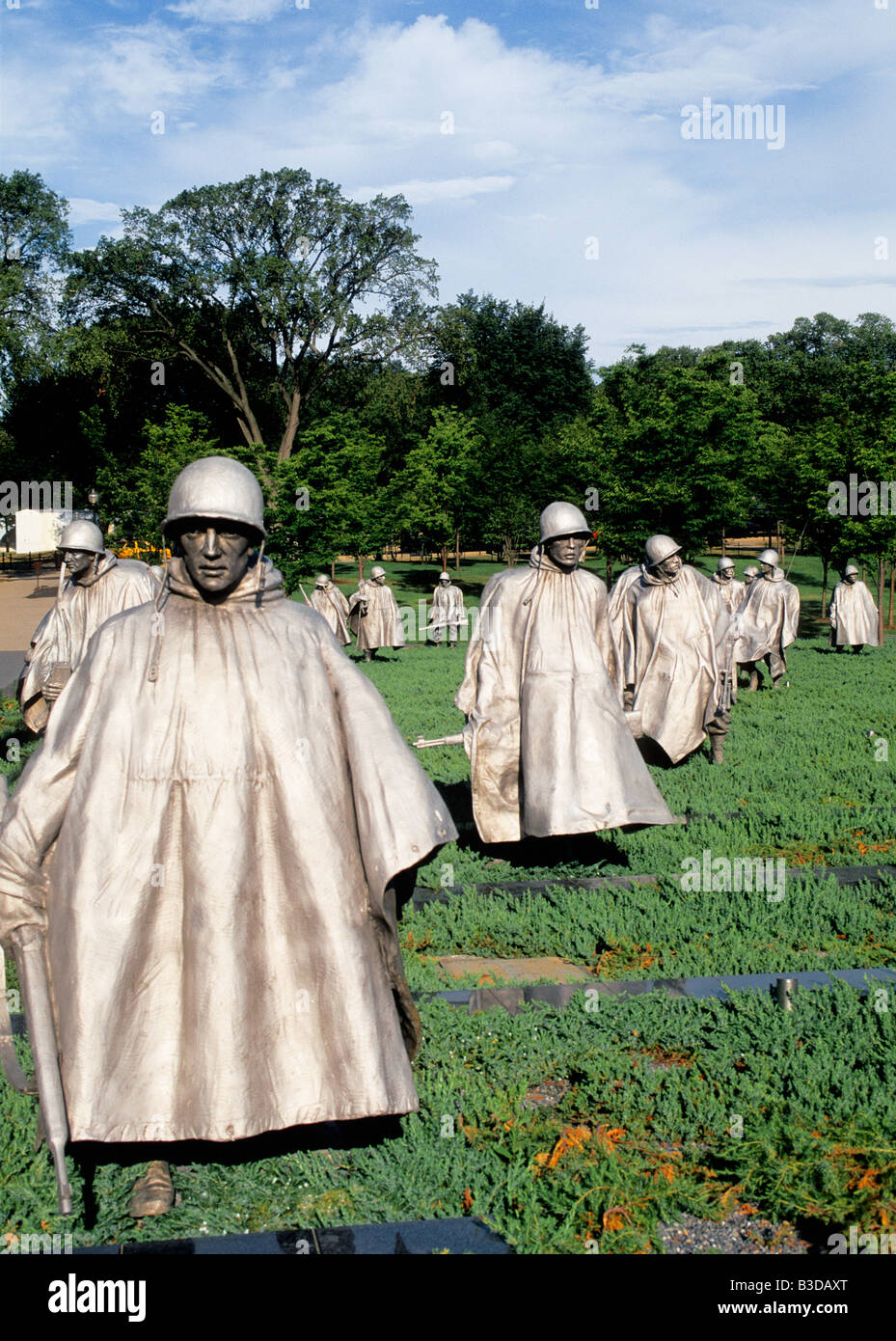 Washington DC Korean War Veterans Memorial Monument USA Stock Photo - Alamy
