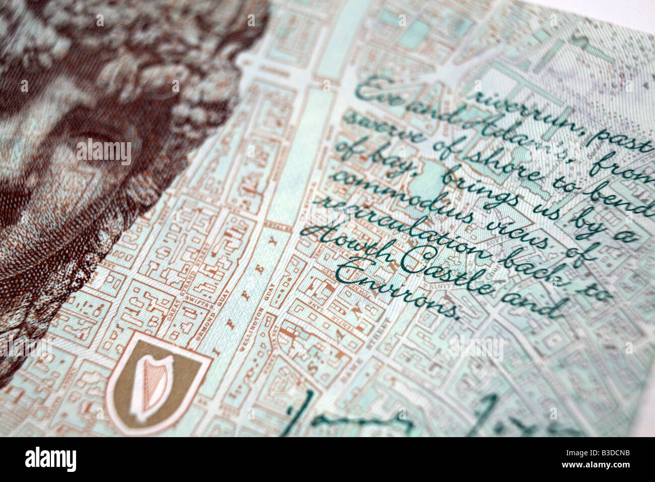 Irish old banknote hi-res stock photography and images - Alamy