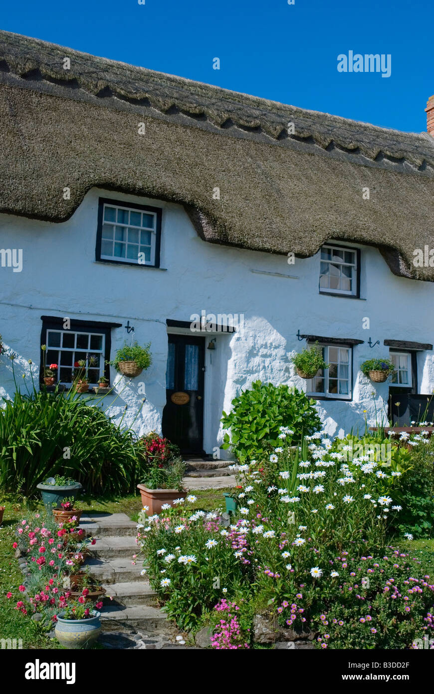 Cottage in Coverack Cornwall England UK Stock Photo - Alamy