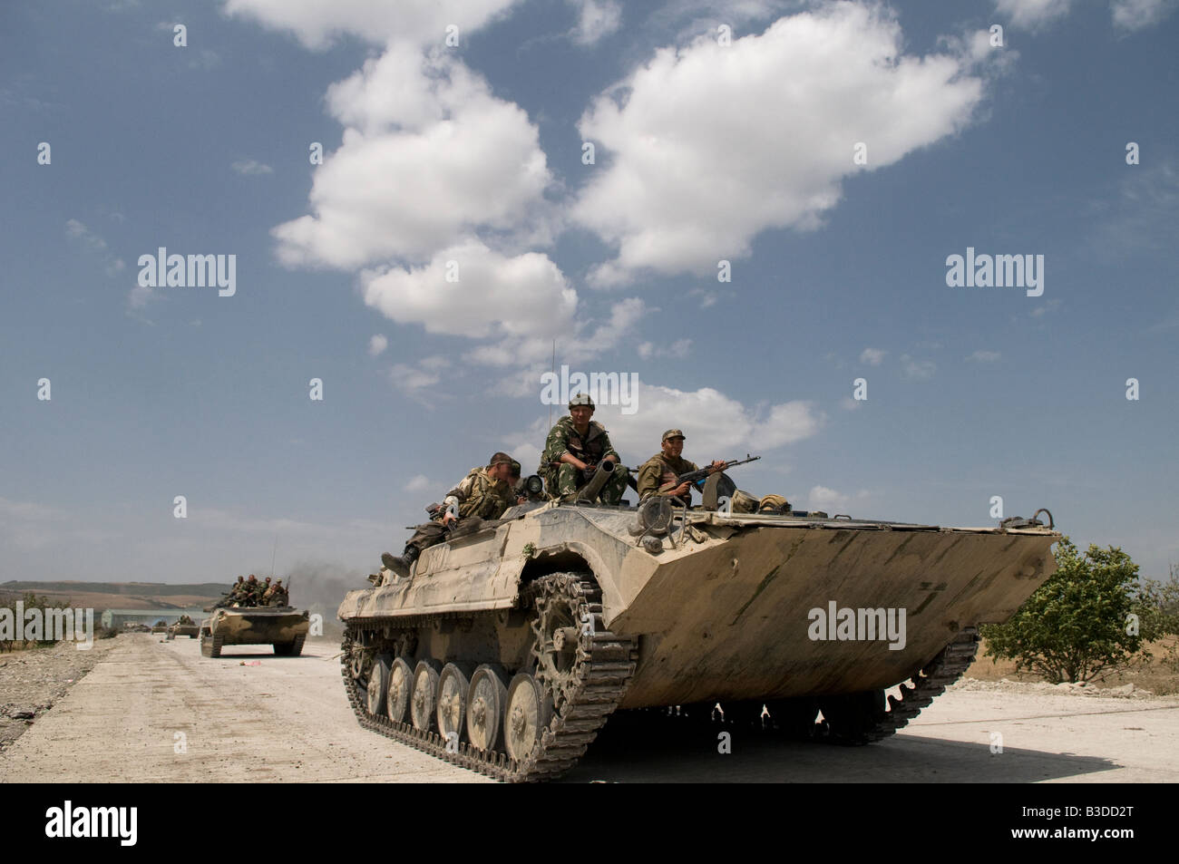 Georgian troops during conflict hi-res stock photography and images - Alamy