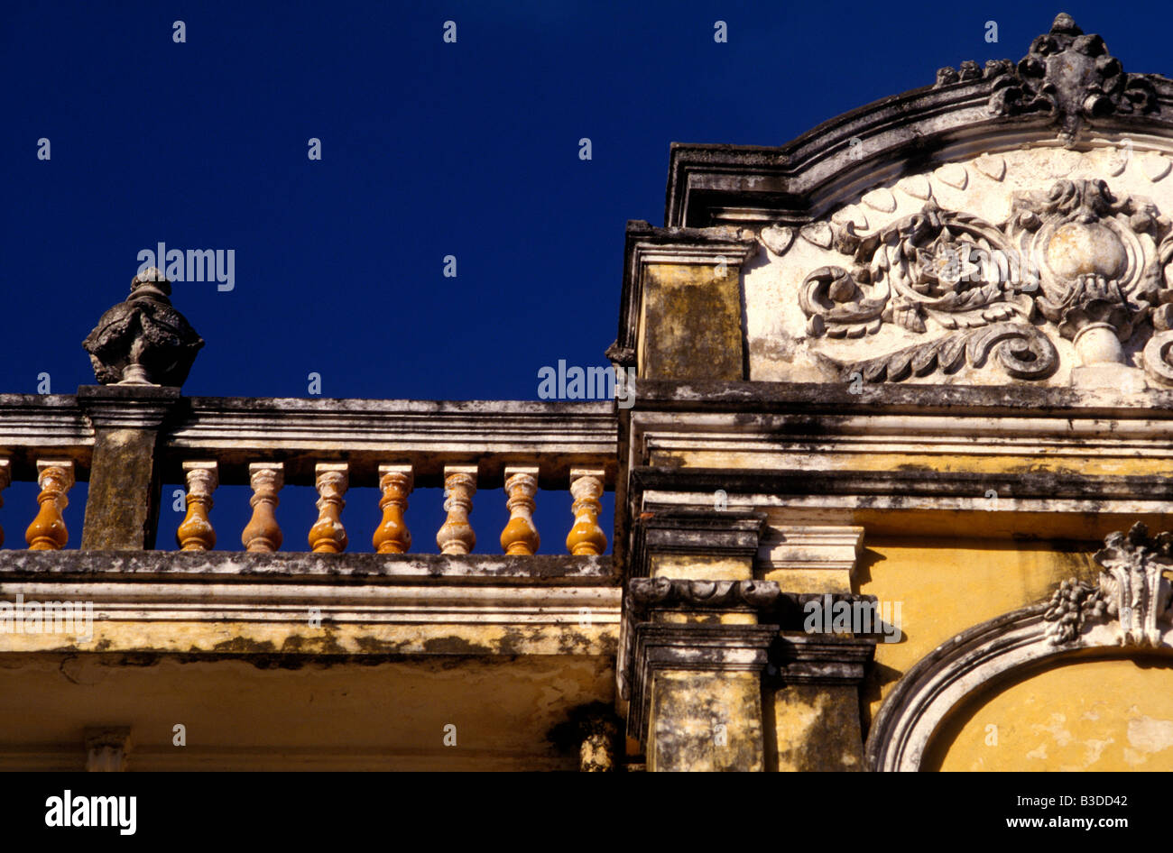 french colonial architecture phnom penh cambodia Stock Photo - Alamy