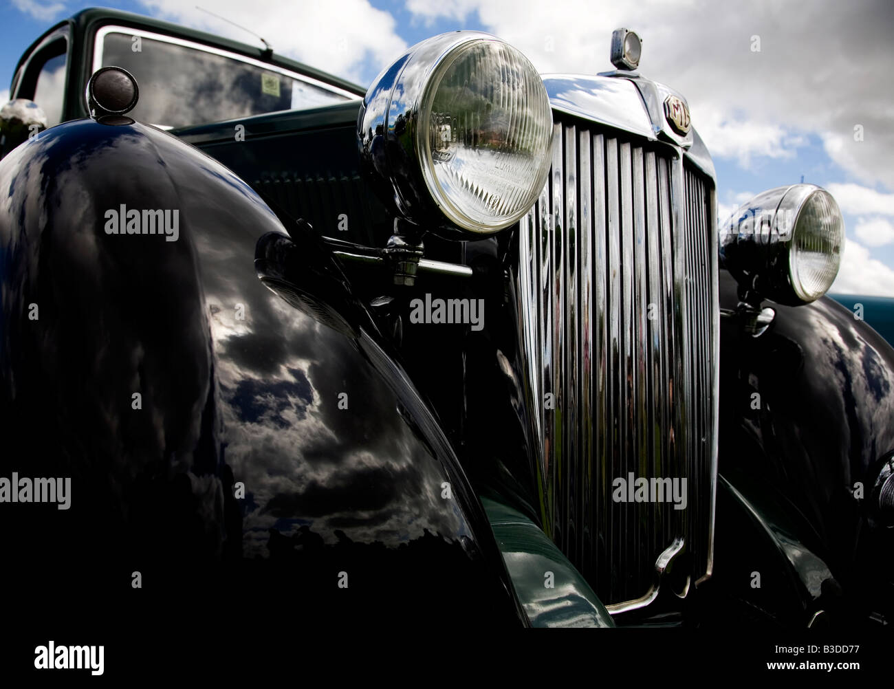 Classic car rally at Leeds Castle Stock Photo - Alamy