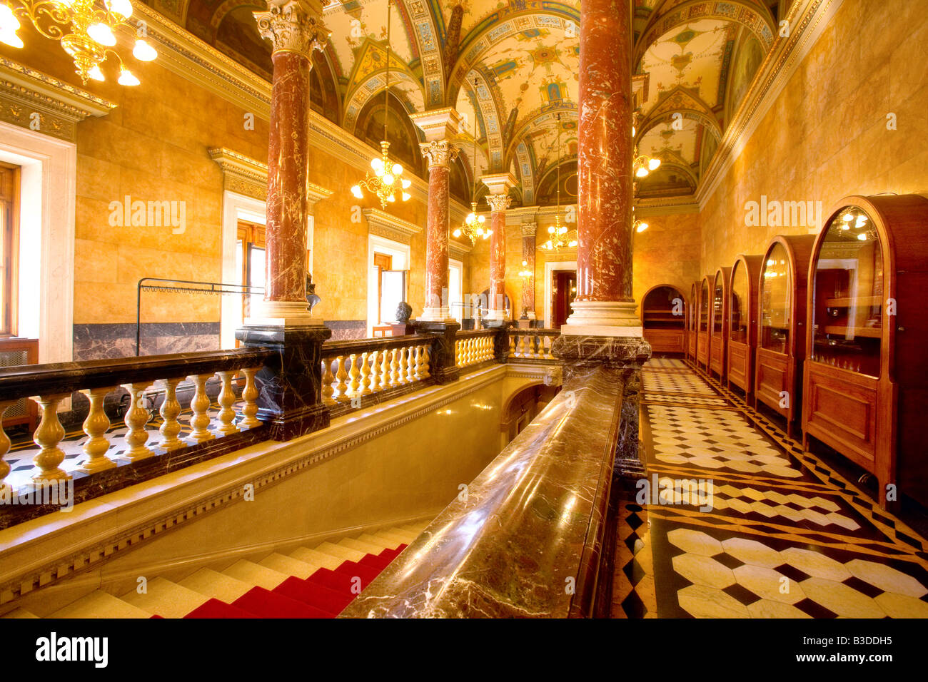 Budapest opera house interior in hi-res stock photography and images ...
