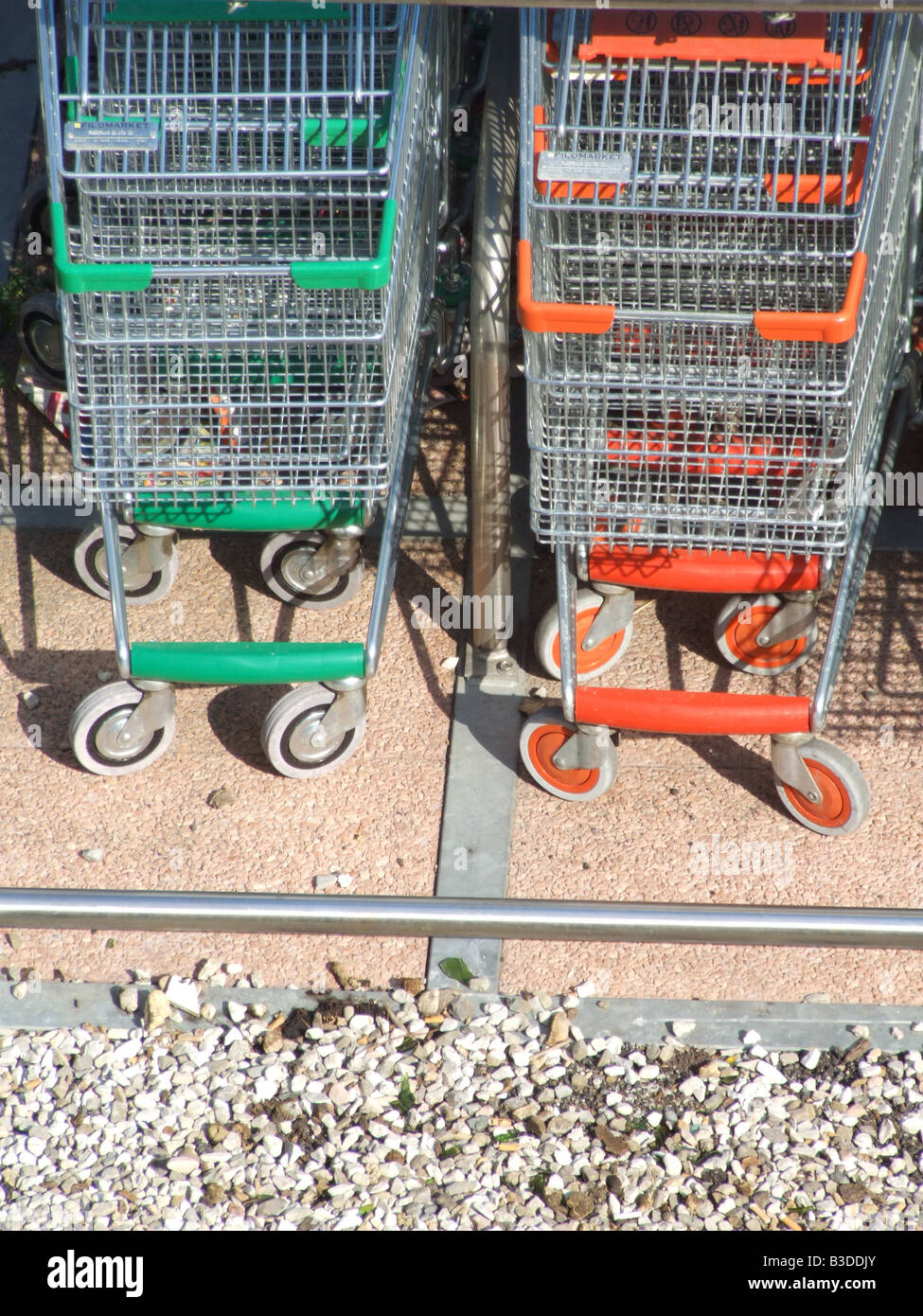 Trolleys aerial hi-res stock photography and images - Alamy