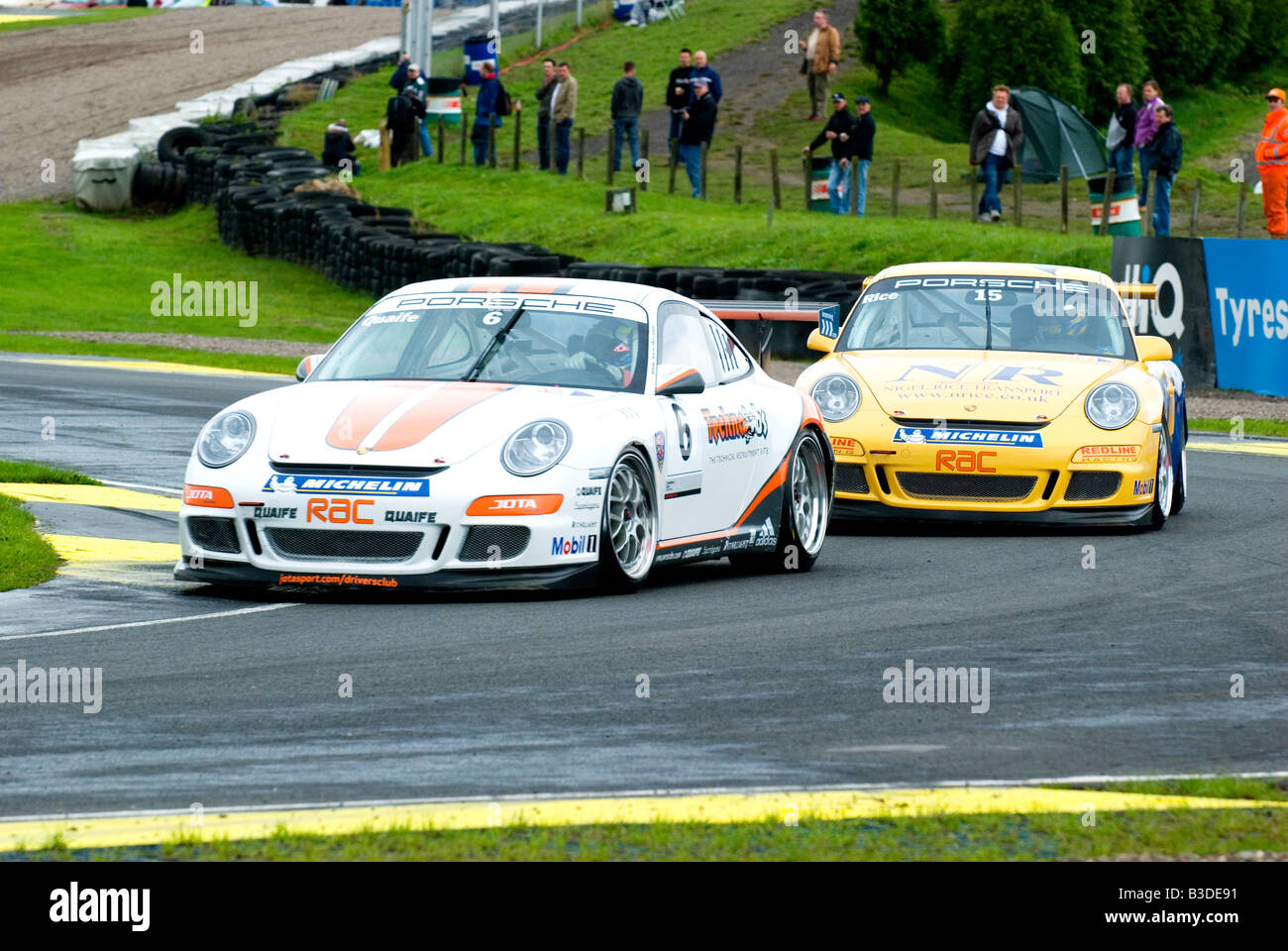 BTCC Porsche racing Stock Photo - Alamy