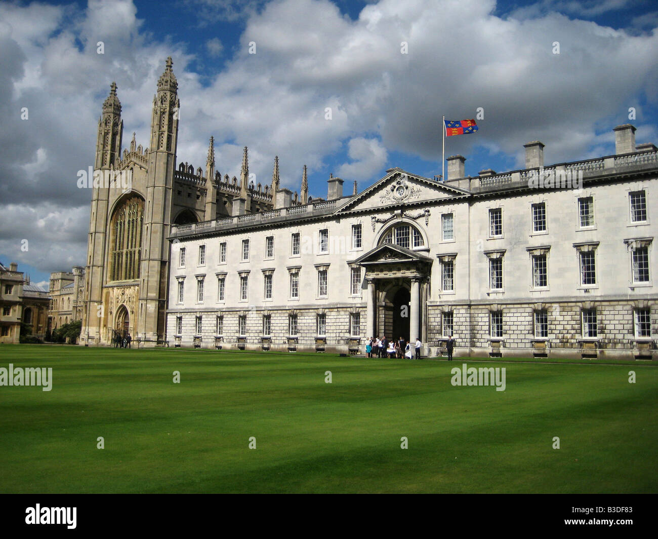 Cambridge college flag hi-res stock photography and images - Alamy