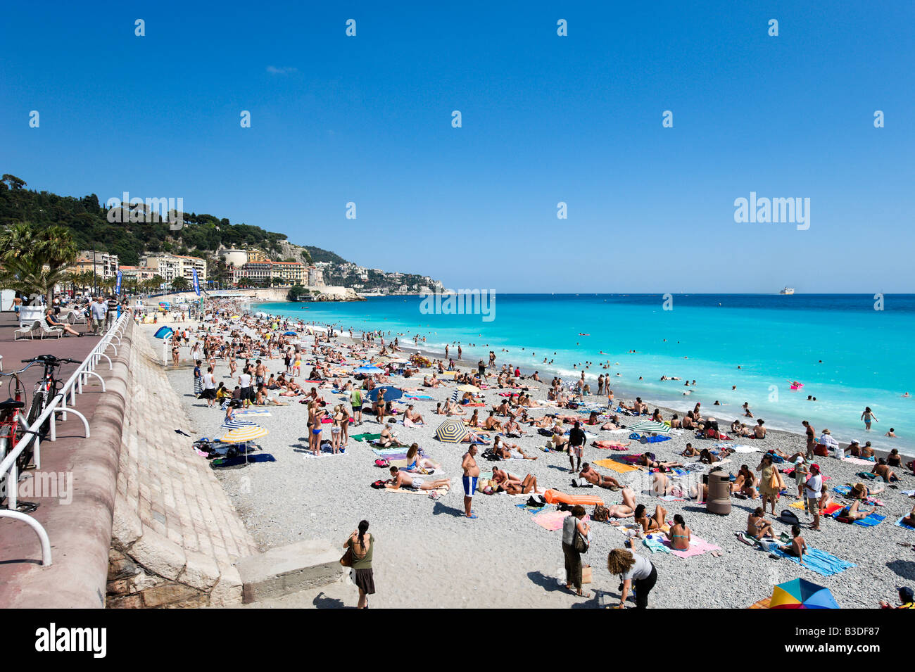 Nice France Beach Stock Photos & Nice France Beach Stock Images - Alamy