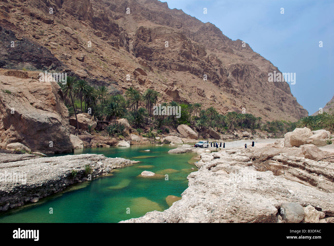 Wadi Tiwi Sharqiya Region Sultanate of Oman Stock Photo - Alamy