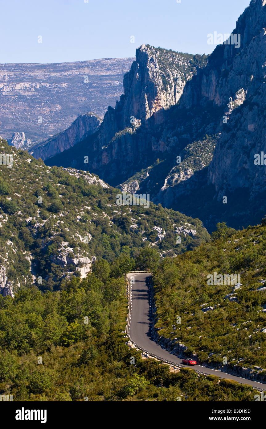 Europe France Provence Grand Canyon du Verdon and Corniche Sublime ...
