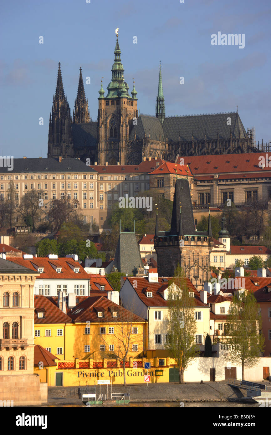 Prague Castle Skyline Vertical High Resolution Stock Photography and ...