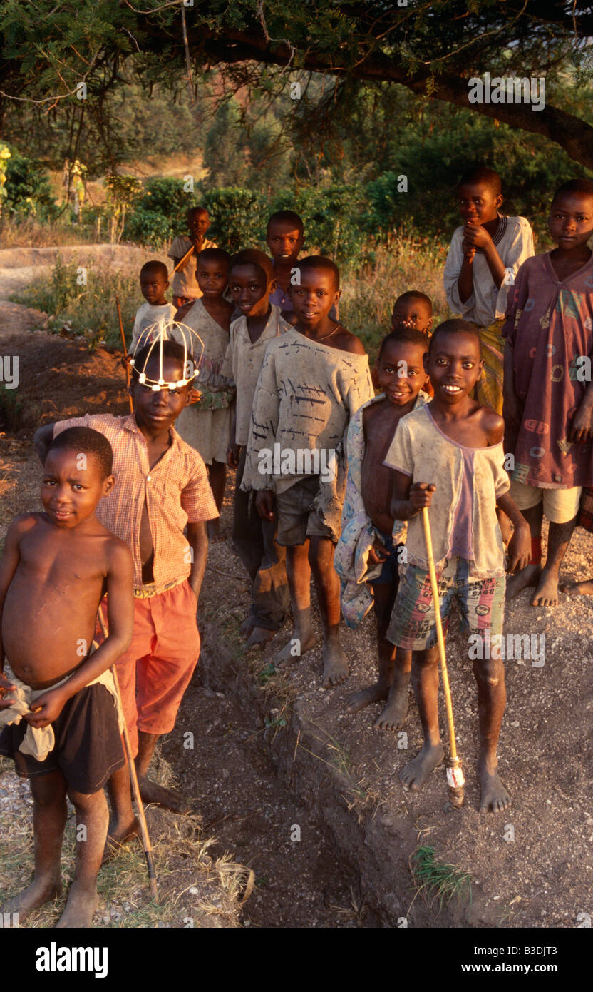 Children in Rwanda Stock Photo - Alamy