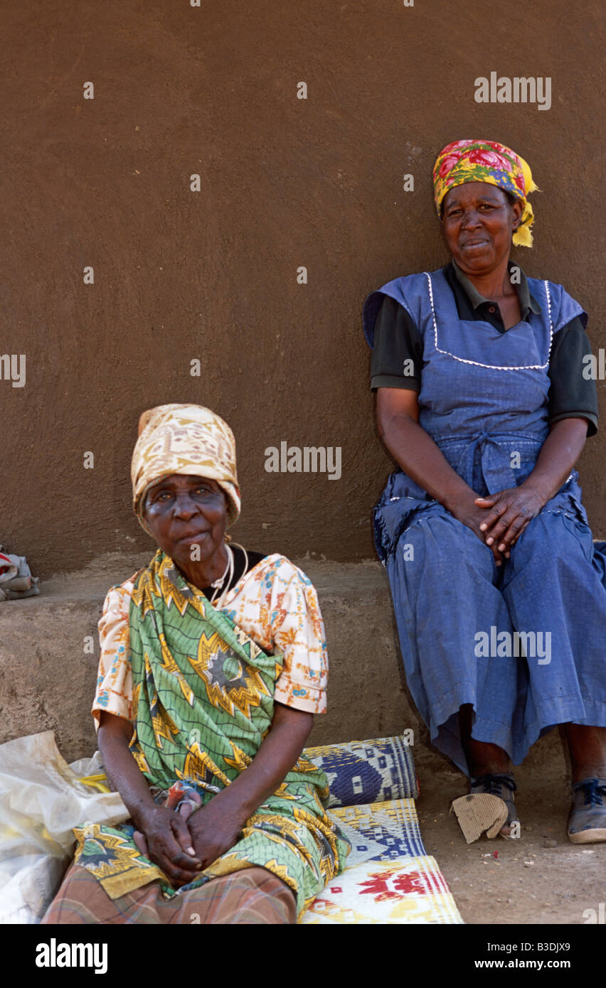 South African Village Women