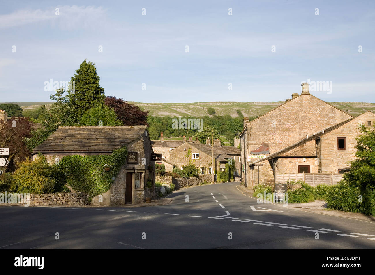 Kettlewell The Yorkshire Dales UK Stock Photo - Alamy