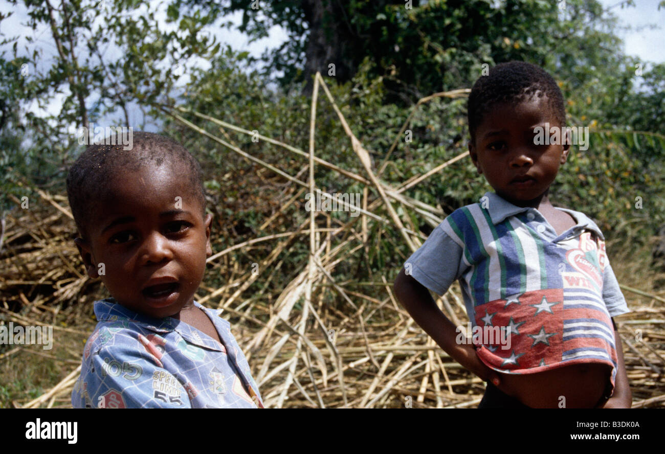Young children in rural South Africa Stock Photo - Alamy