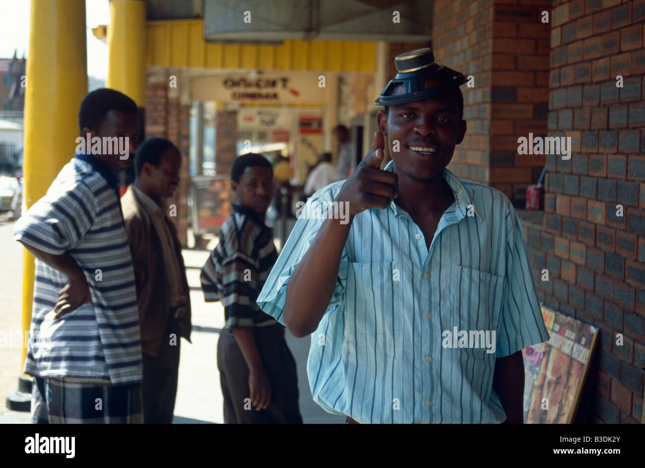 Street scene in South Africa Stock Photo - Alamy