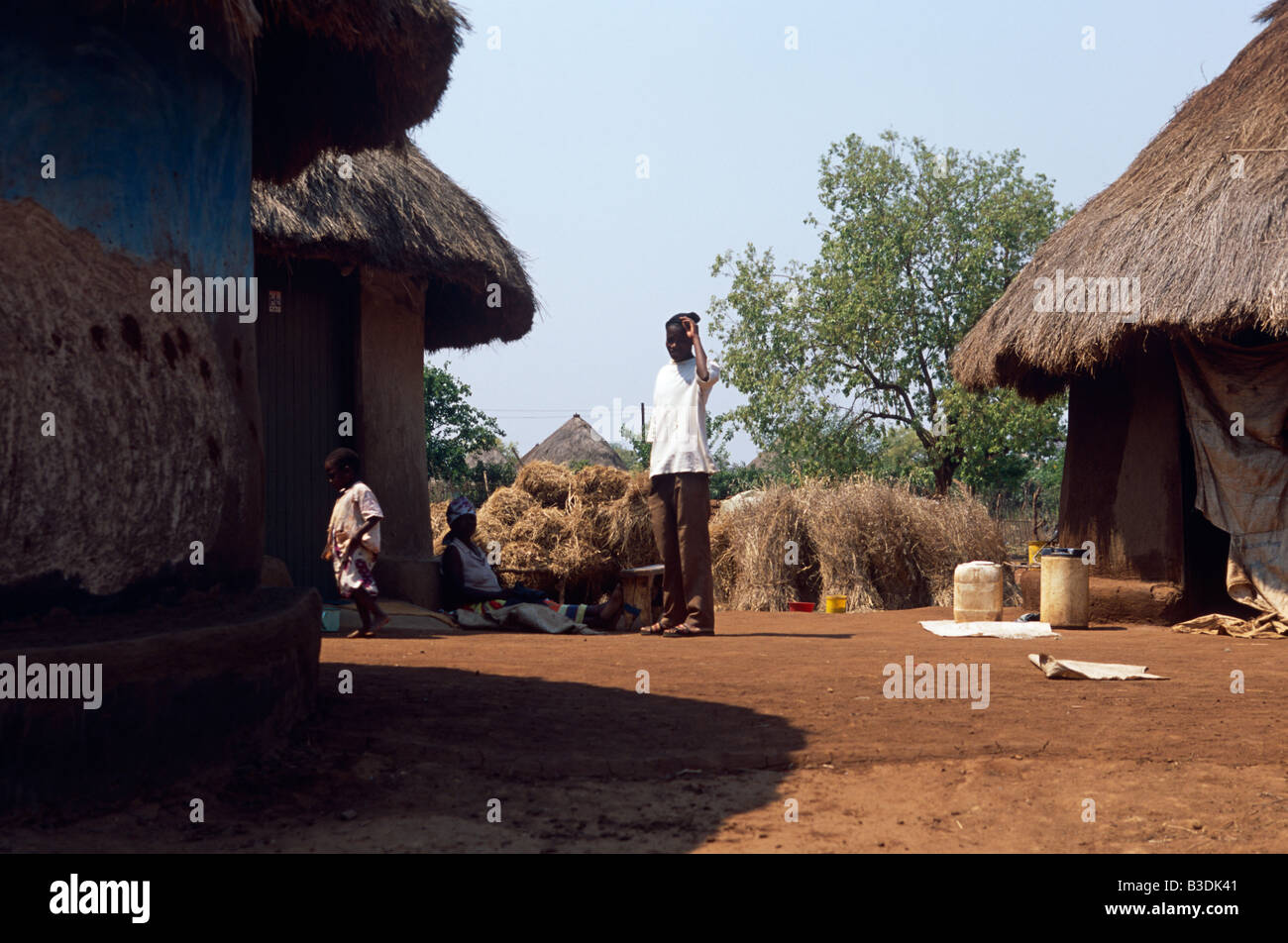 Rural life in South Africa Stock Photo - Alamy