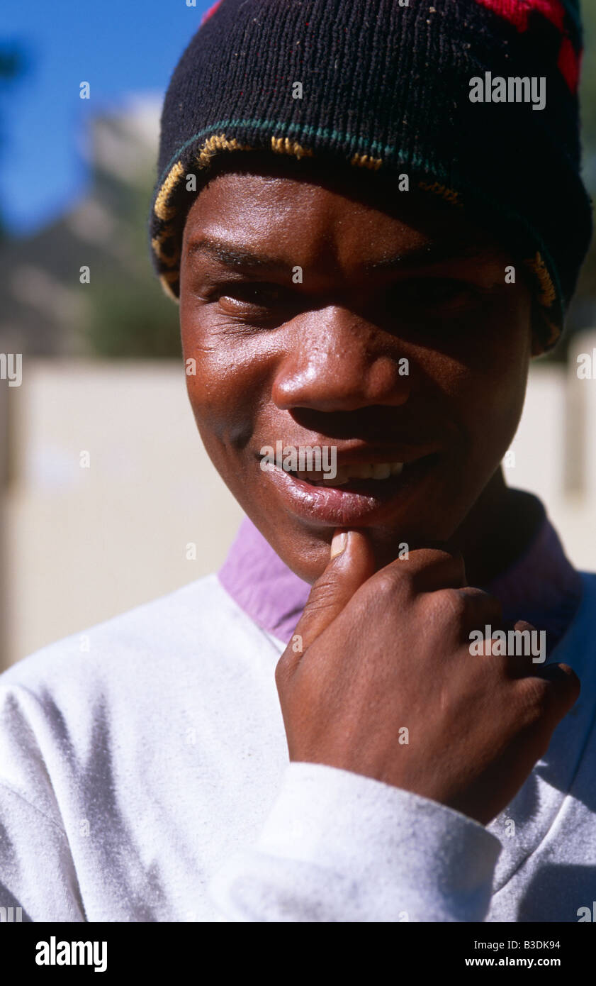 Teenage boy in South Africa Stock Photo - Alamy