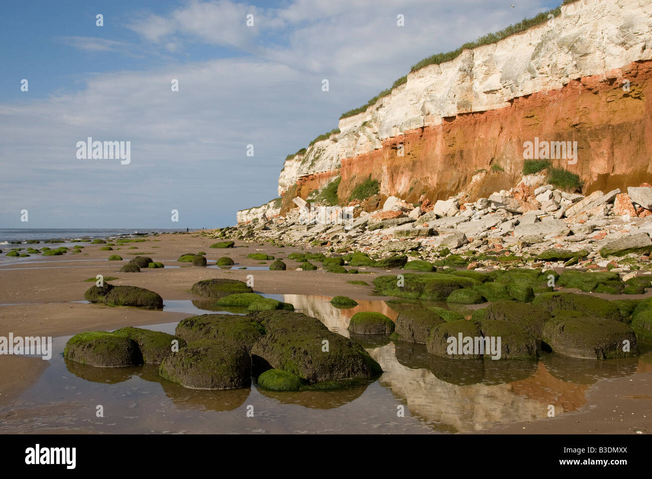 Hunstanton cliffs fossil hi-res stock photography and images - Alamy