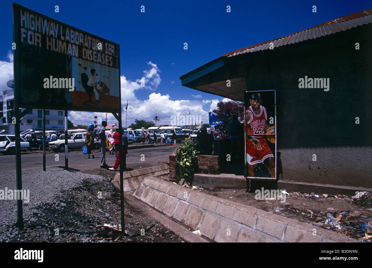 Street scene in South Africa Stock Photo - Alamy