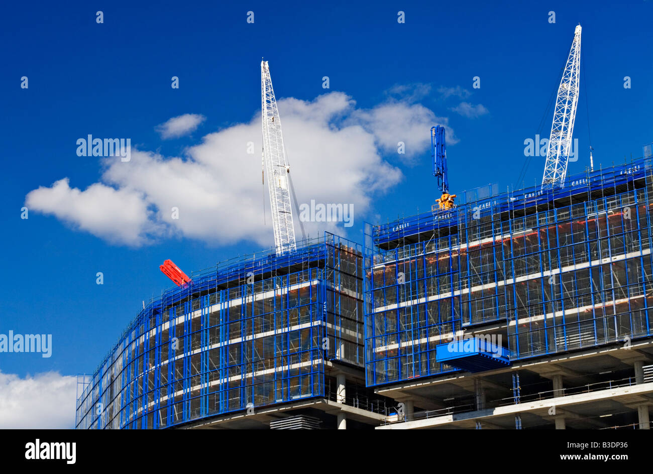 Construction / A Commercial Building Development is under construction ...