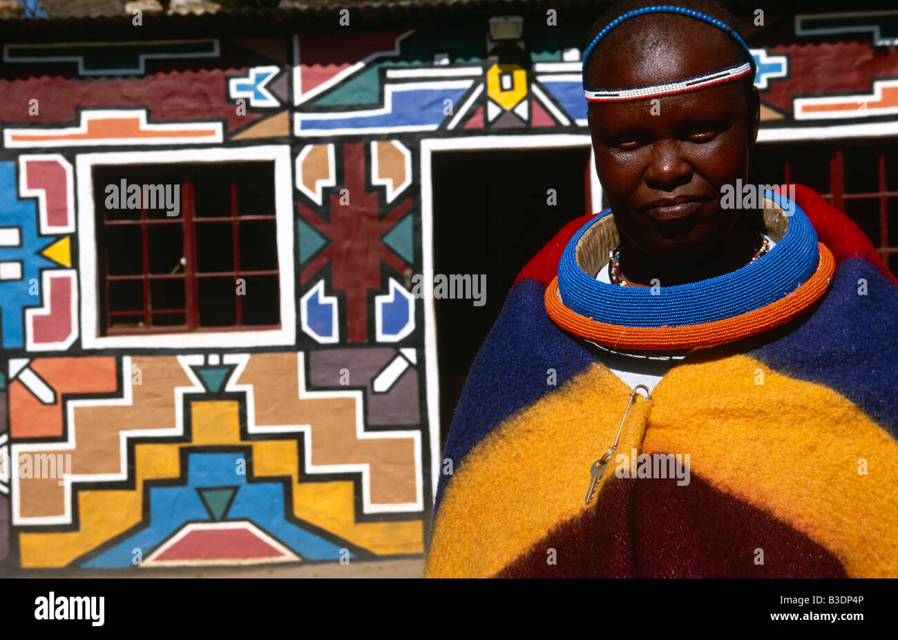 Ndebele house hi-res stock photography and images - Alamy