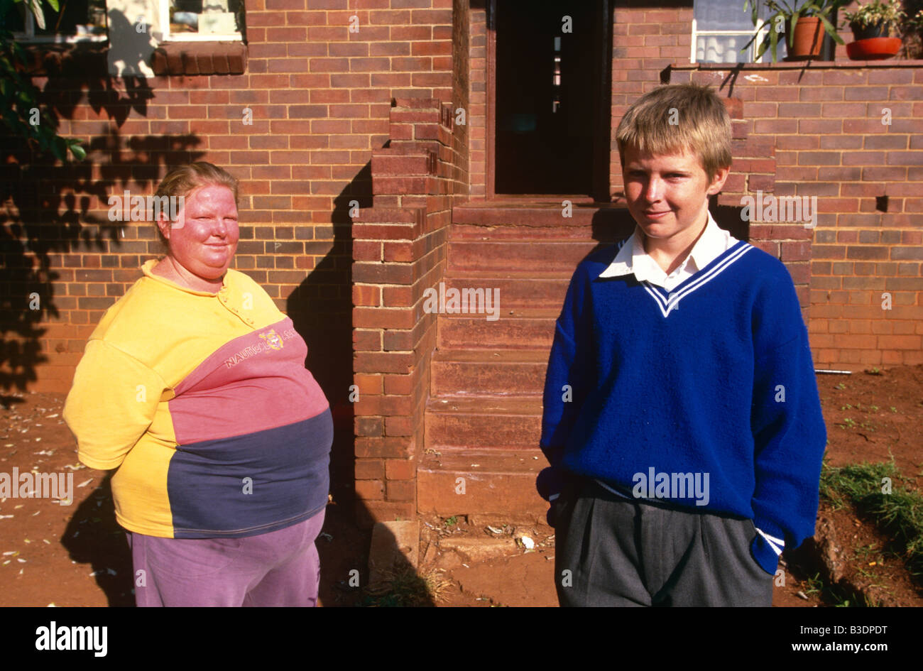 White poverty in Vrededorp, Johannesburg, South Africa Stock Photo - Alamy